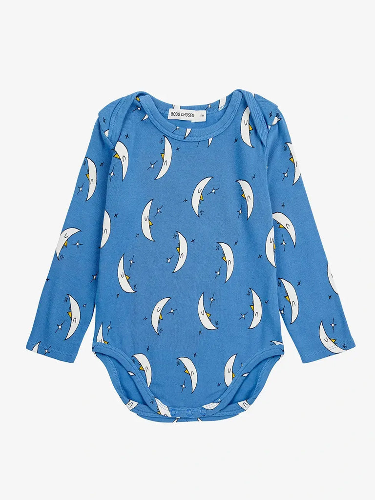 Kids Bobo Choses Baby Beneath Moon Body - Blue | Garmentory