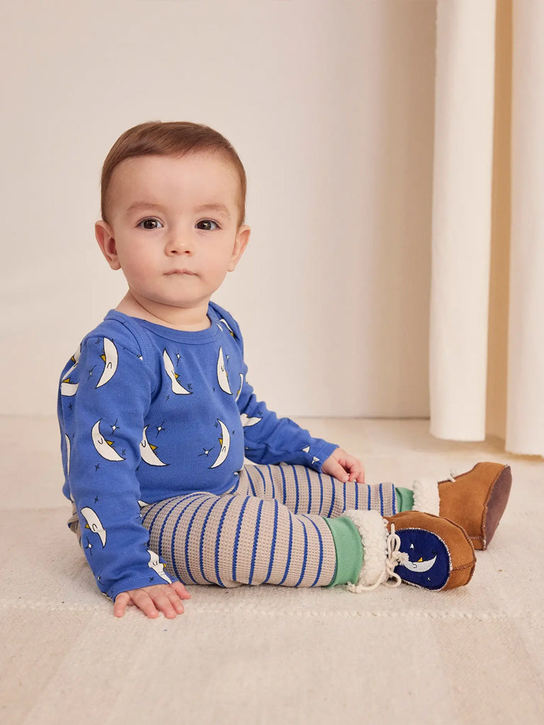 Kids Bobo Choses Baby Beneath Moon Body - Blue | Garmentory