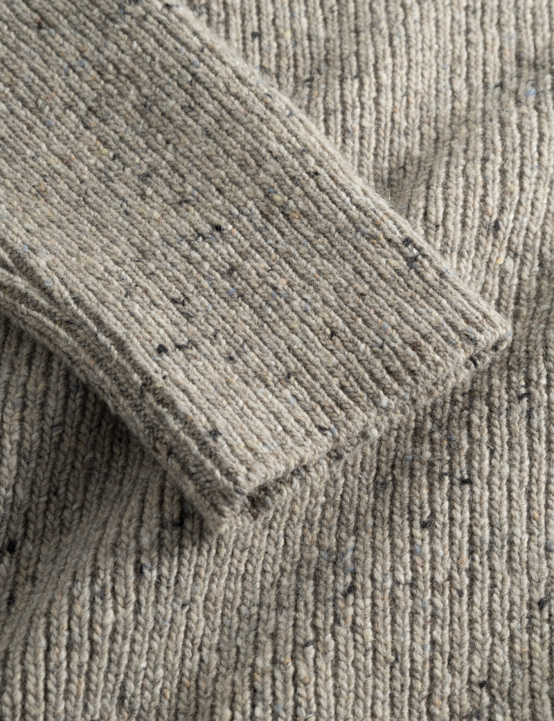 Forét Cone Rib Knit - Light Grey Melange | Garmentory