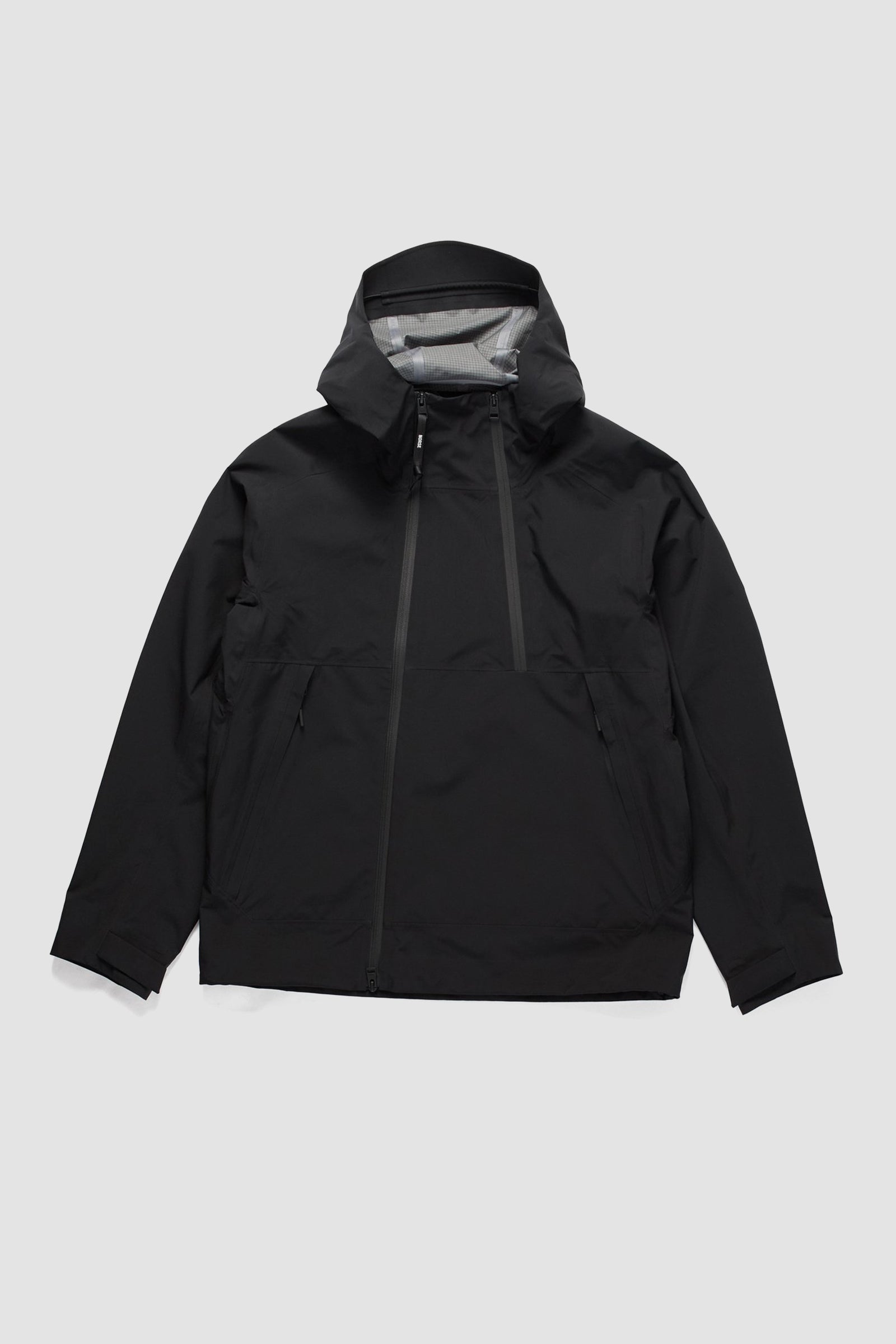 Norse Projects 3L Waterproof Shell Jacket - Black | Garmentory