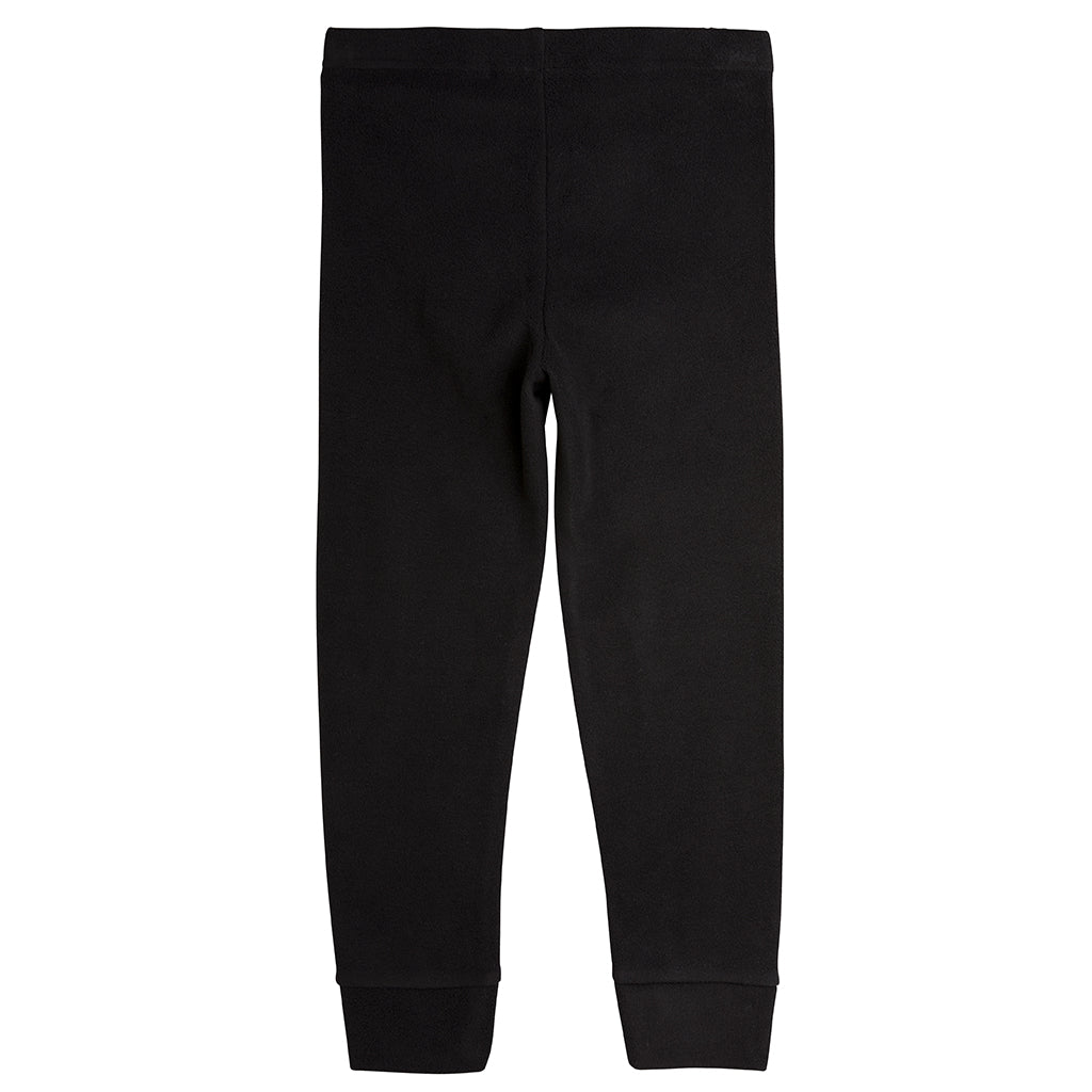 Mini Rodini Child Microfleece Pants - Black | Garmentory