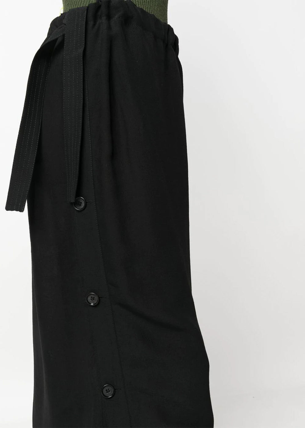Totême Drawstring Skirt - Black | Garmentory