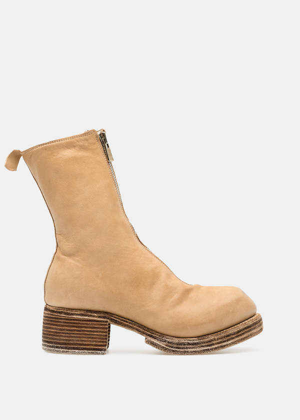 Guidi Brown PL2WZ Front Zip Boots - Brown | Garmentory