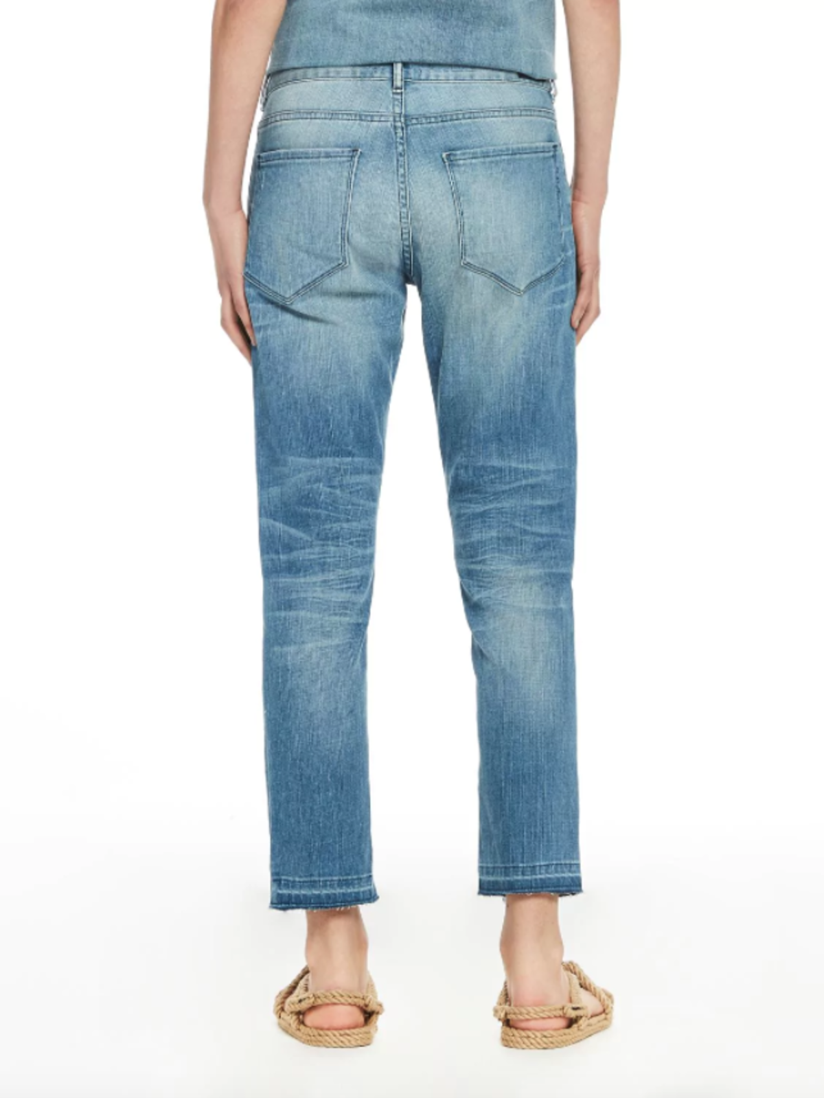 Maison Scotch Petit Ami Hem Jean - Mesoblue | Garmentory