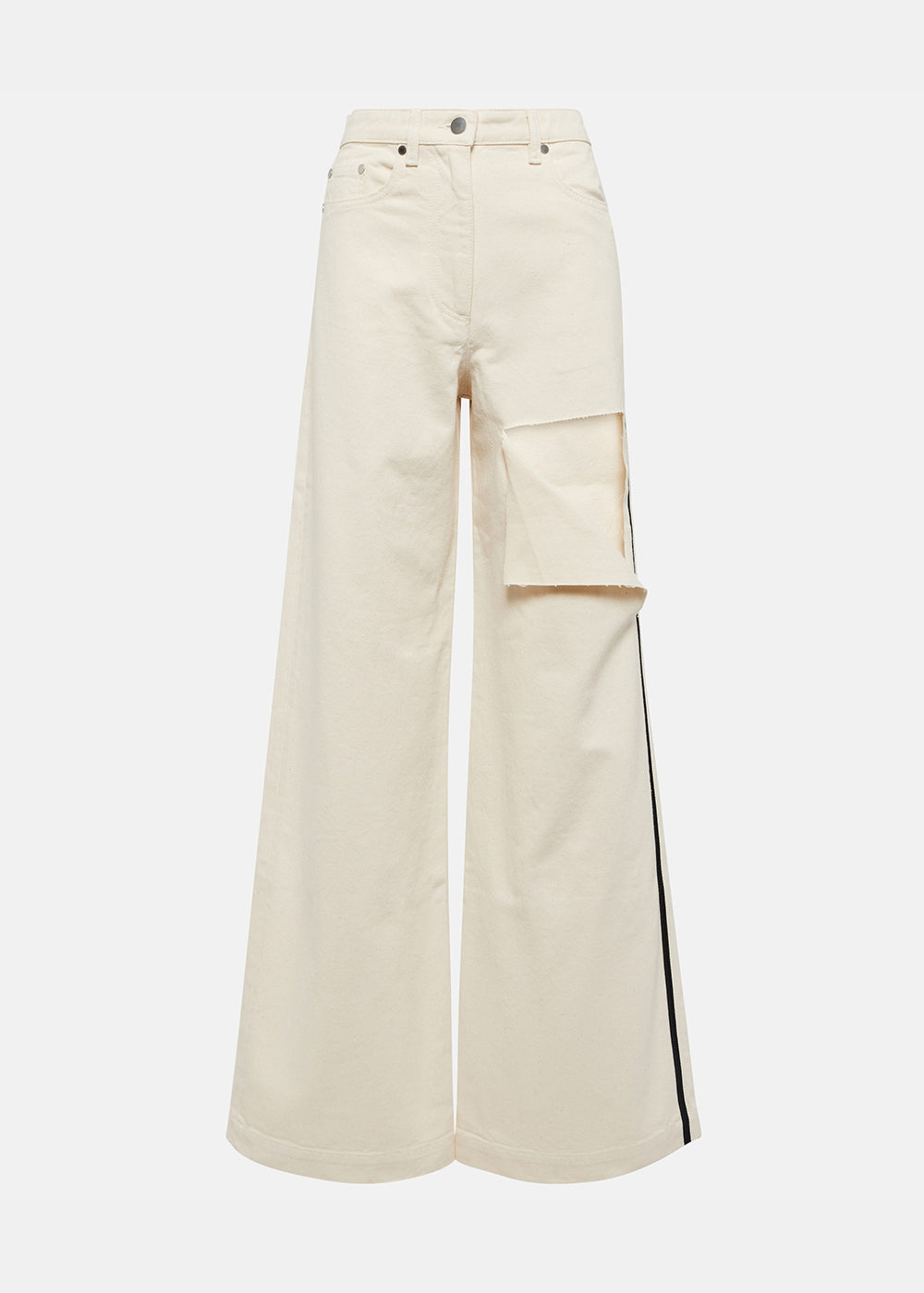 Peter Do Ripped Jeans - Off White | Garmentory
