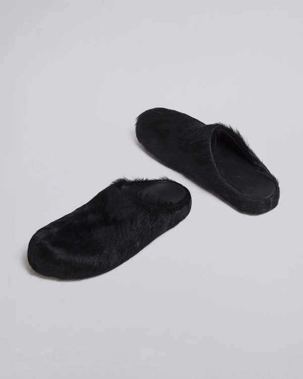 Marni Black Fussbett Sabot clog - Black | Garmentory