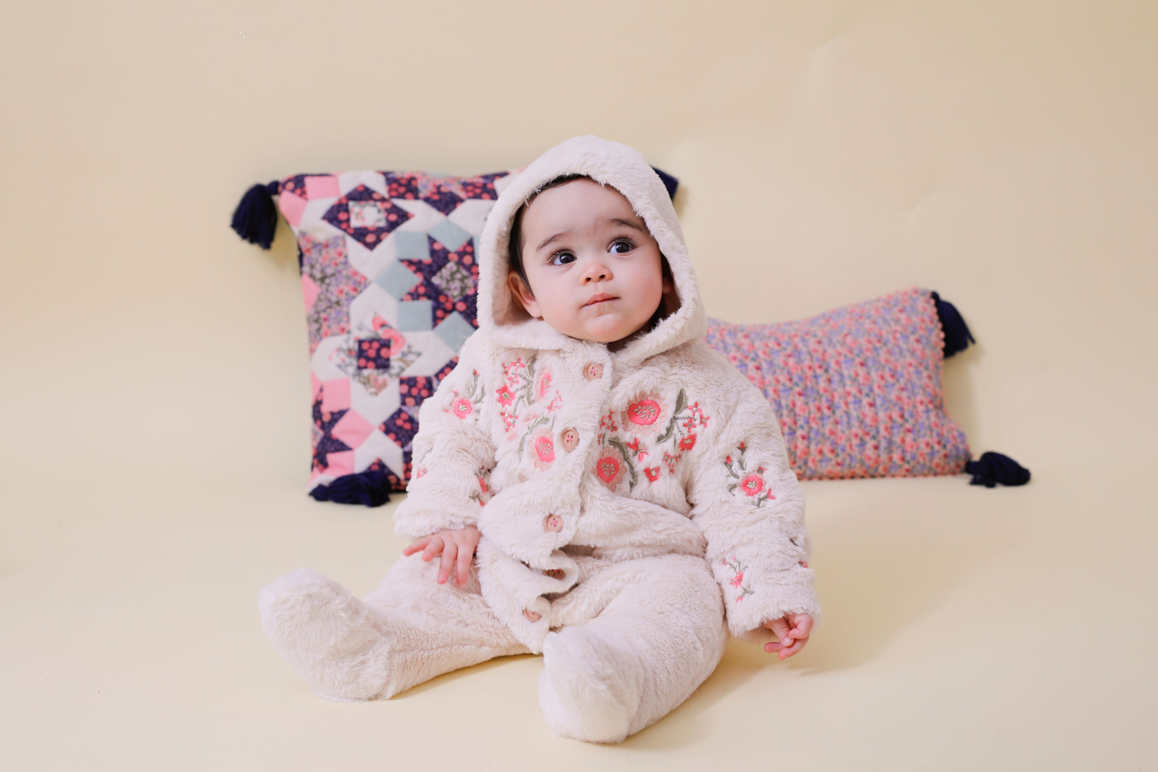 Kids Louise Misha Naglaya Pilot Jumpsuit - Cream | Garmentory