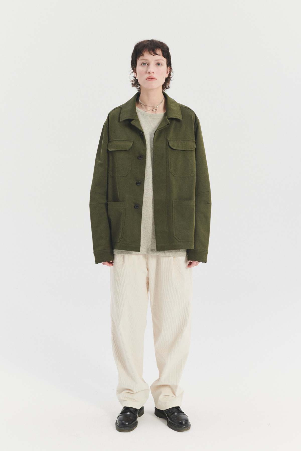 Delikatessen Unisex Finest Italian Wool and Cotton Workwear Jacket ...