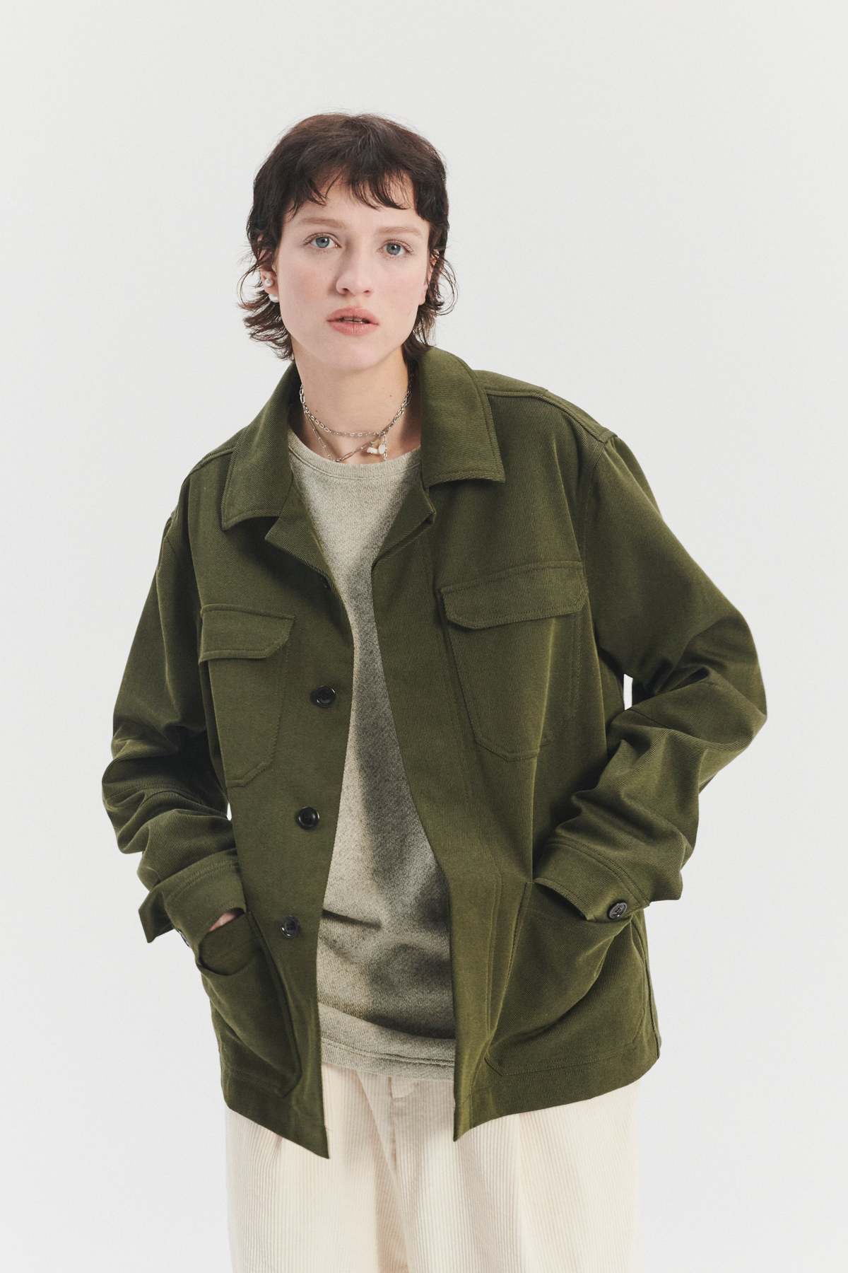 Delikatessen Unisex Finest Italian Wool and Cotton Workwear Jacket ...