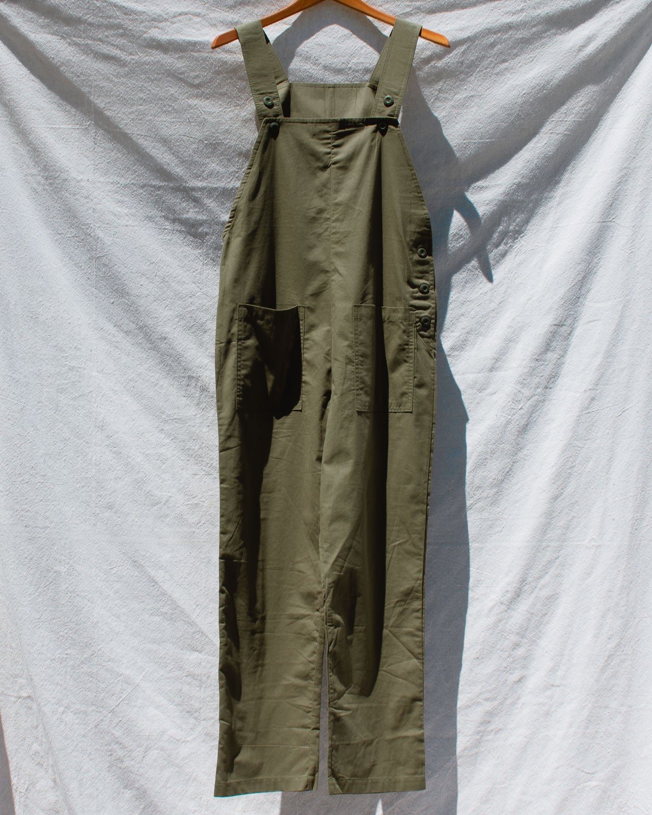 Conrado Nora Linen Overalls with Back Pockets - Multi | Garmentory