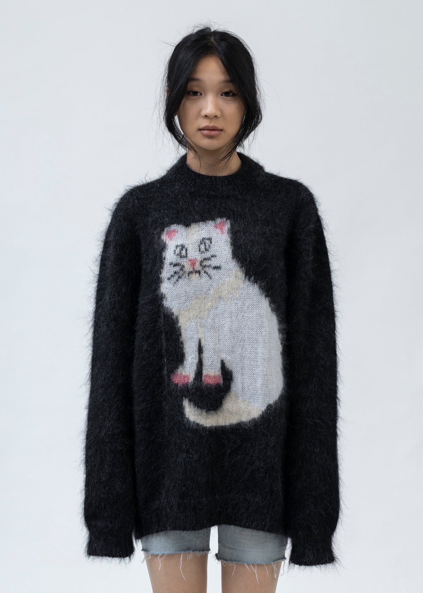 Magliano Gattone Knit Sweater - Black | Garmentory