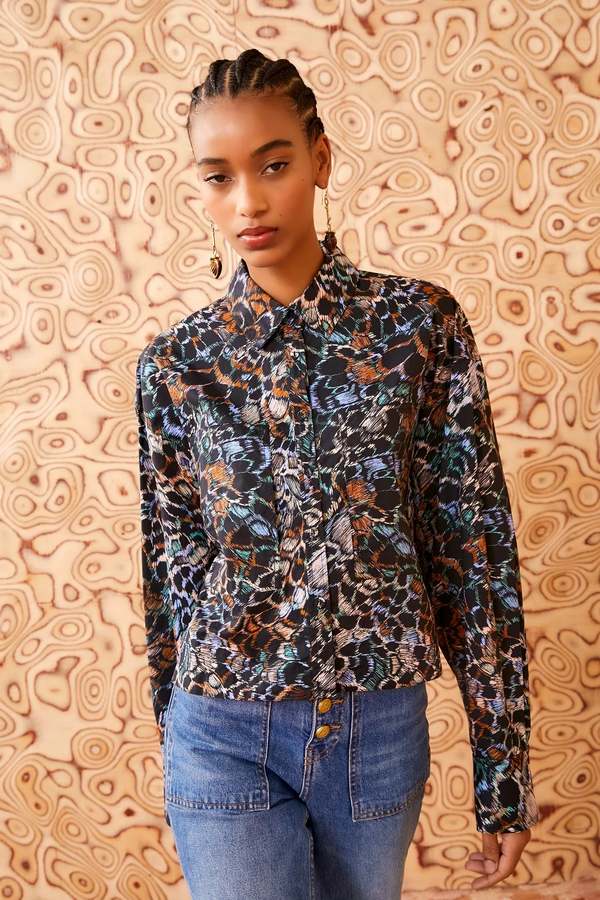 Ulla Johnson Aria Blouse - Starling | Garmentory