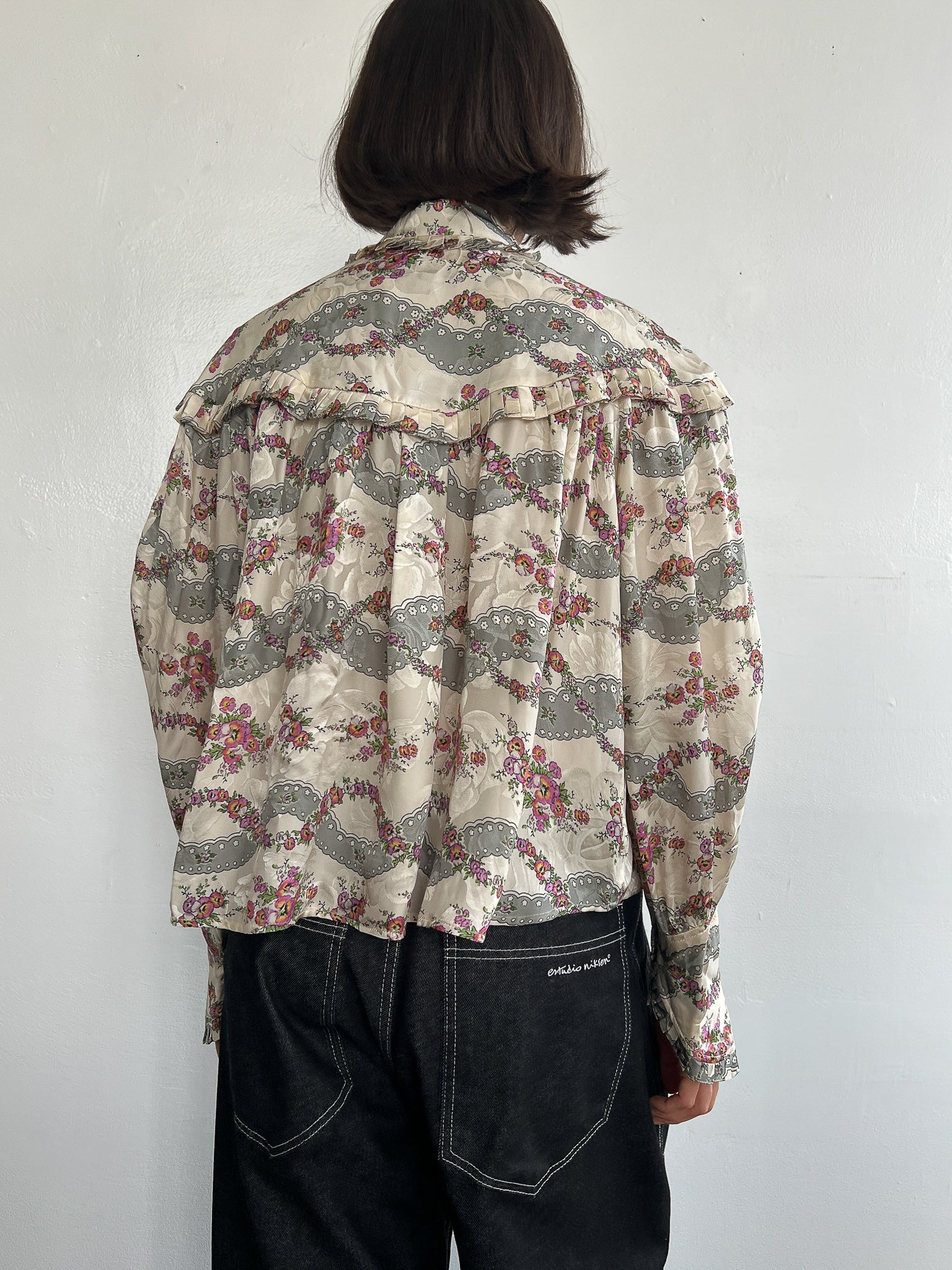 Vintage Isabel Marant Ruffle Top - Floral | Garmentory