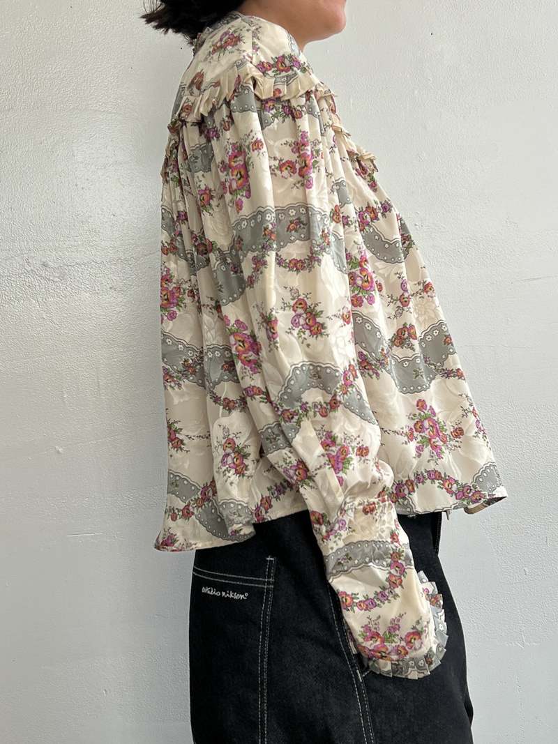 Vintage Isabel Marant Ruffle Top - Floral | Garmentory