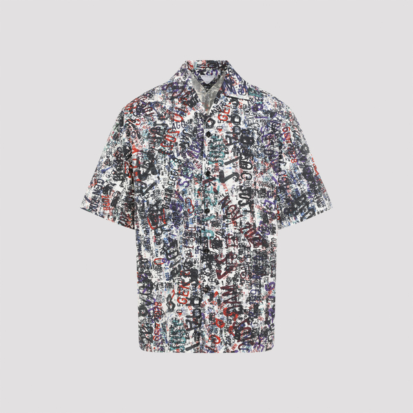 Bottega Veneta Viscose Degrade Print Shirt - Multicolour | Garmentory