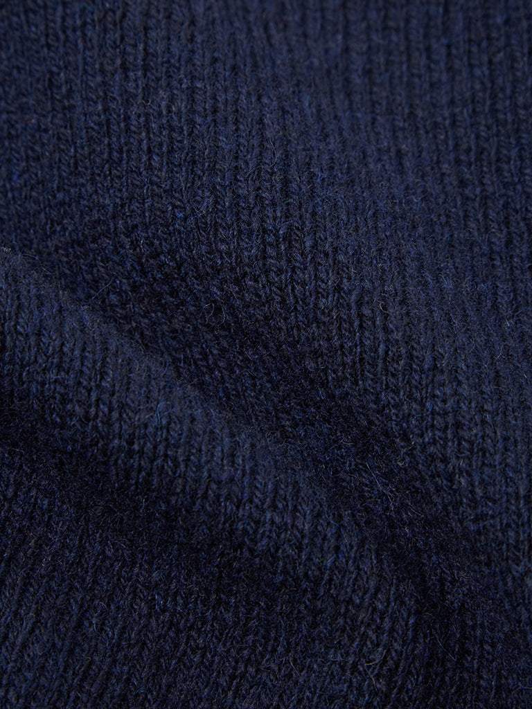 Universal Works David Cardigan - Navy | Garmentory