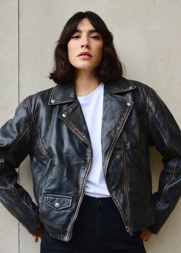 KAFFE Jane Leather Jacket | Garmentory