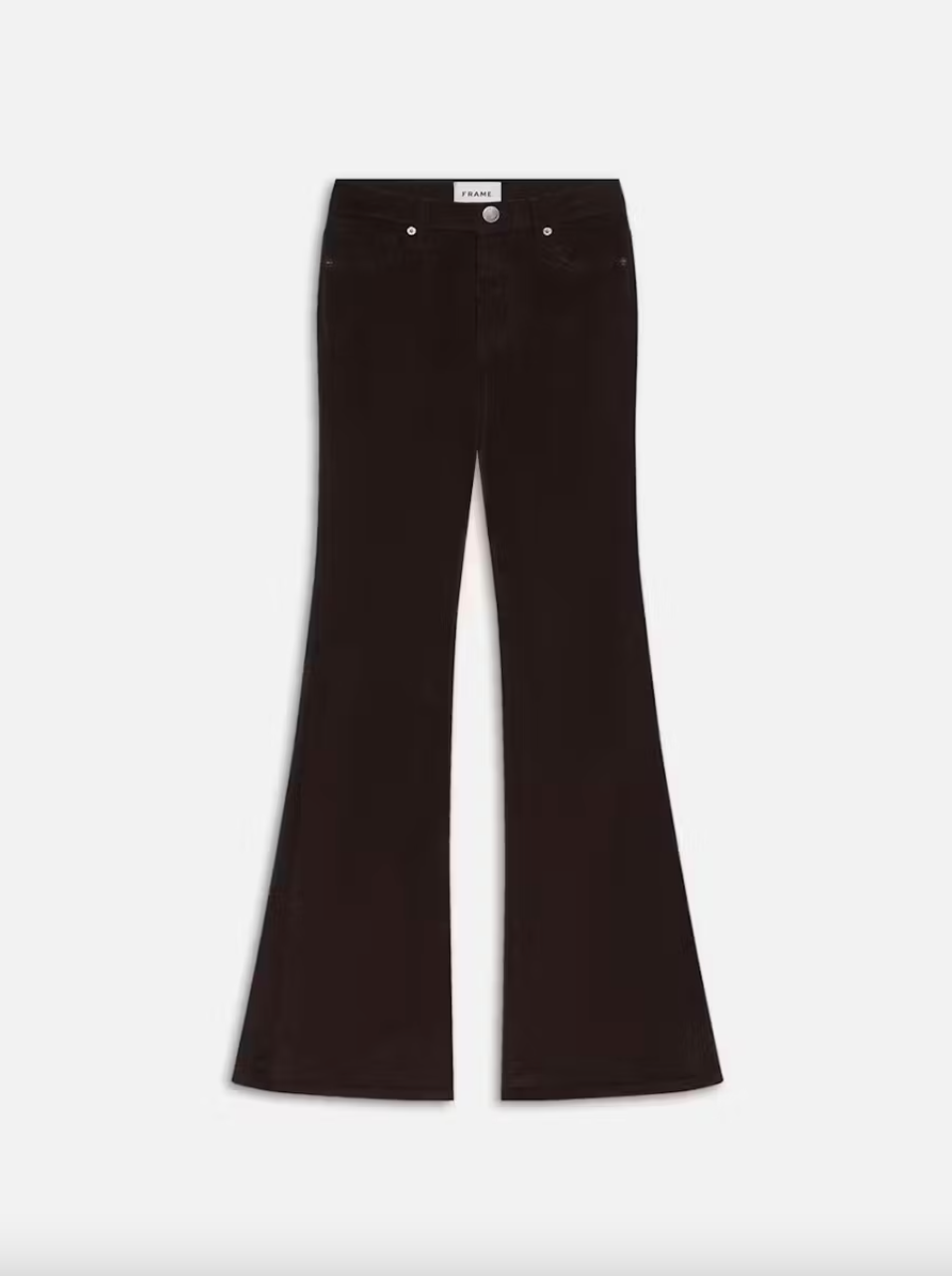 FRAME Denim Frame Le Easy Flare Corduroy - Espresso | Garmentory