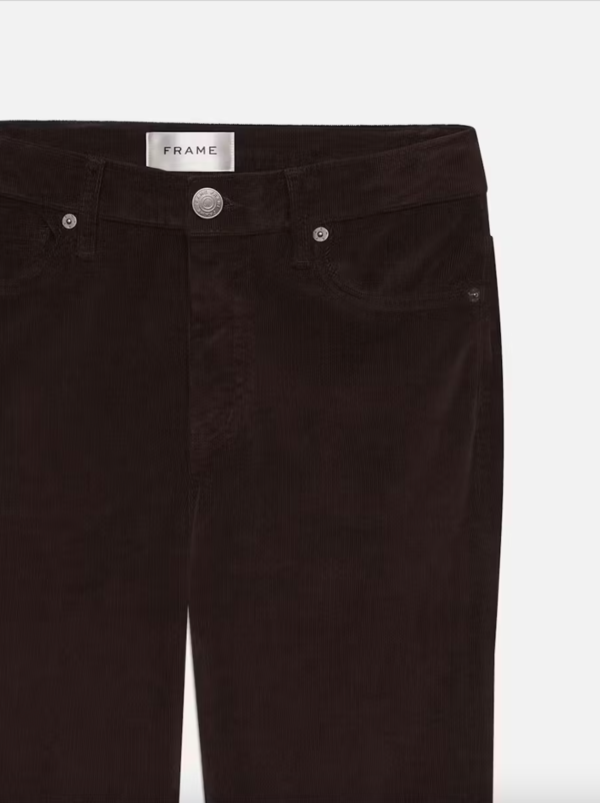 FRAME Denim Frame Le Easy Flare Corduroy - Espresso | Garmentory