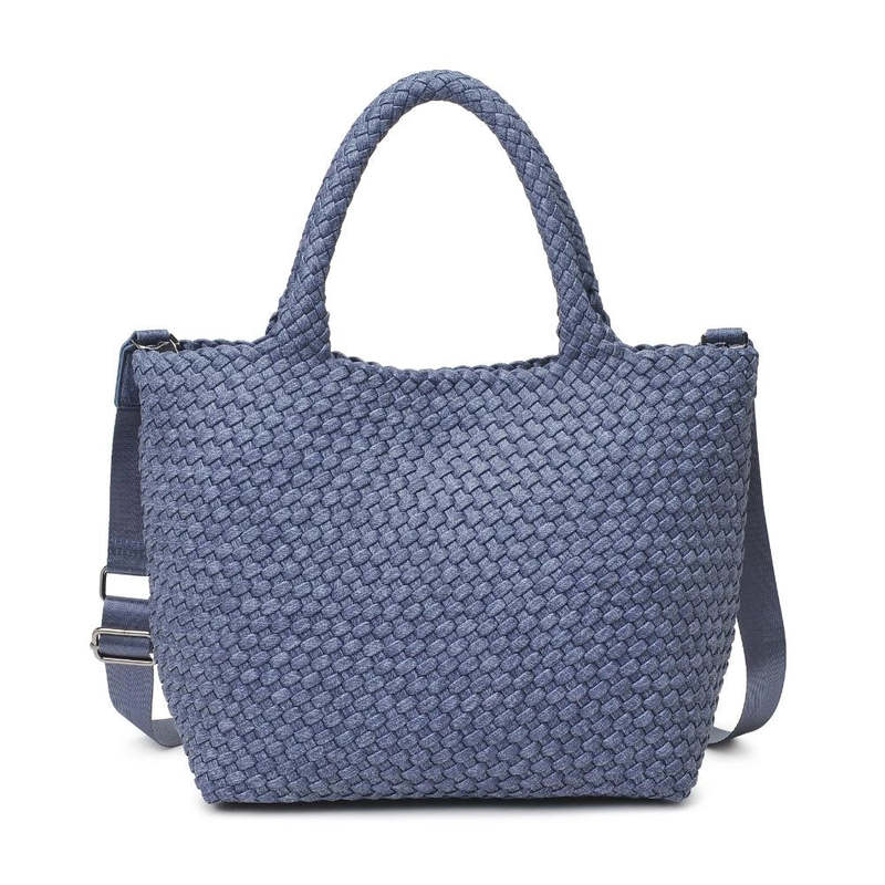 Sol and Selene Sky's The Limit Medium Tote - Dark Denim | Garmentory