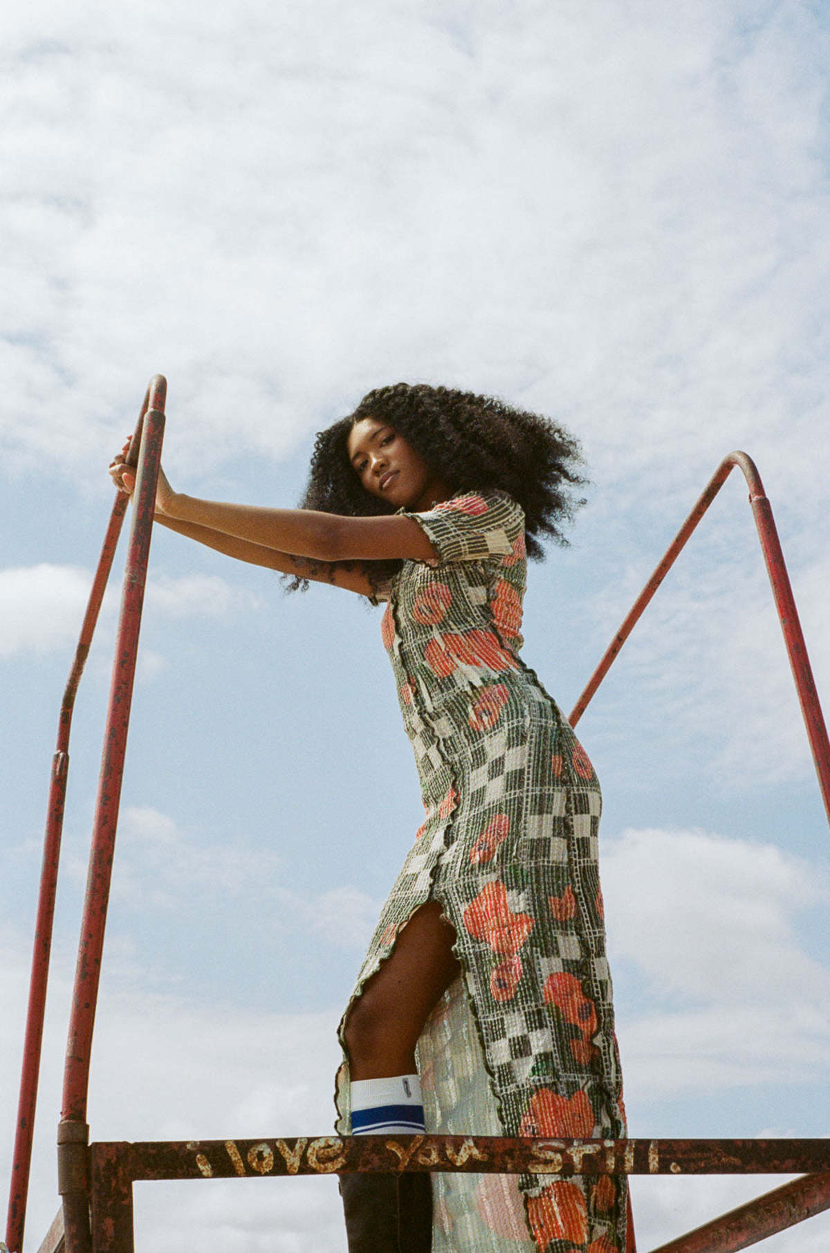 Luna Del Pinal El Mantel Stretch Weave Luna Dress - Mandarin Tree ...