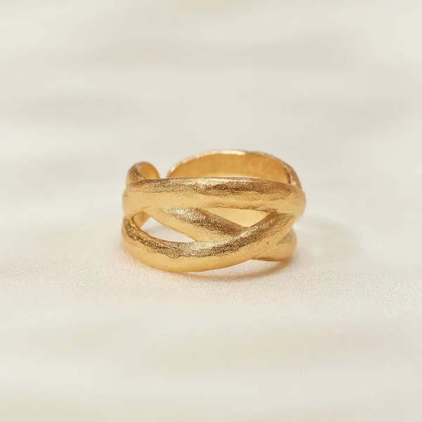 Agapee Jewelry Mitea Ring - Gold | Garmentory