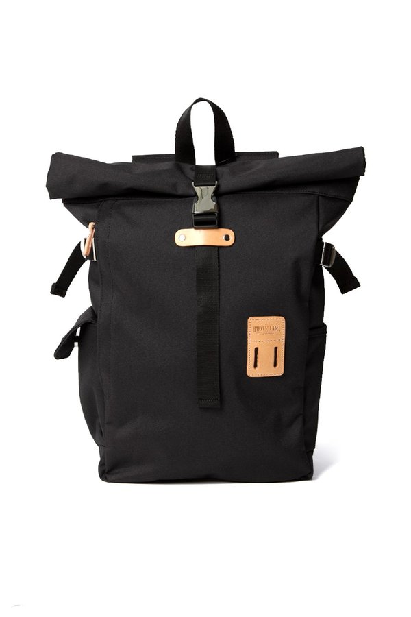 Harvest Label Rolltop Backpack Plus - Black | Garmentory