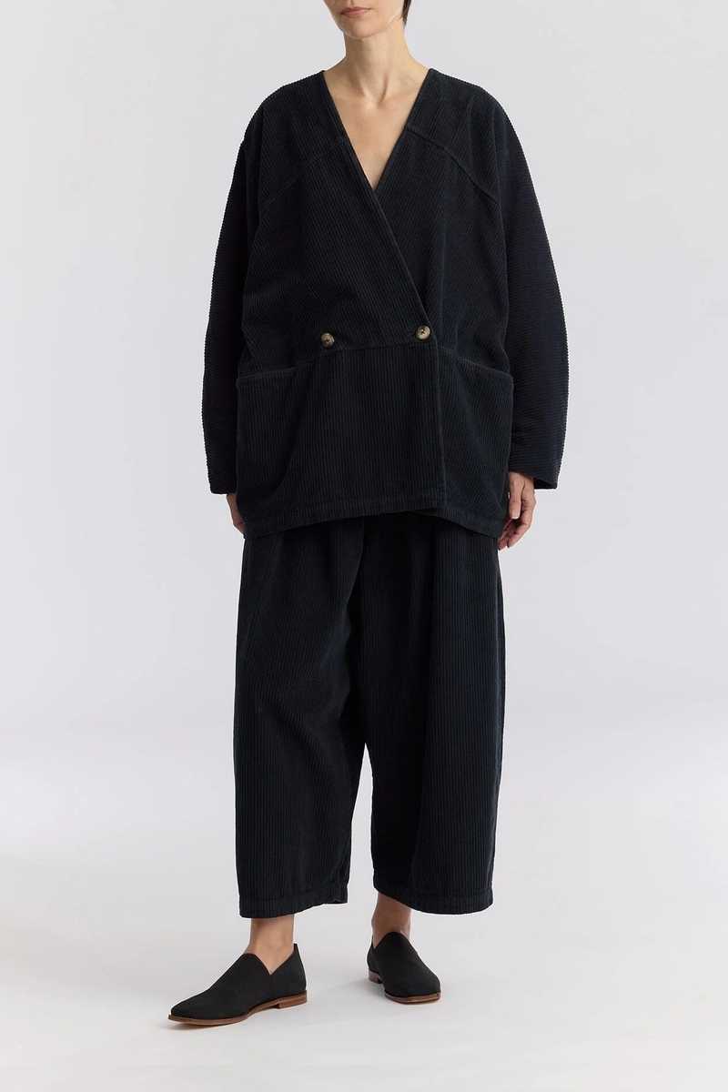 Black Crane Geometric Jacket - Dark Grey | Garmentory