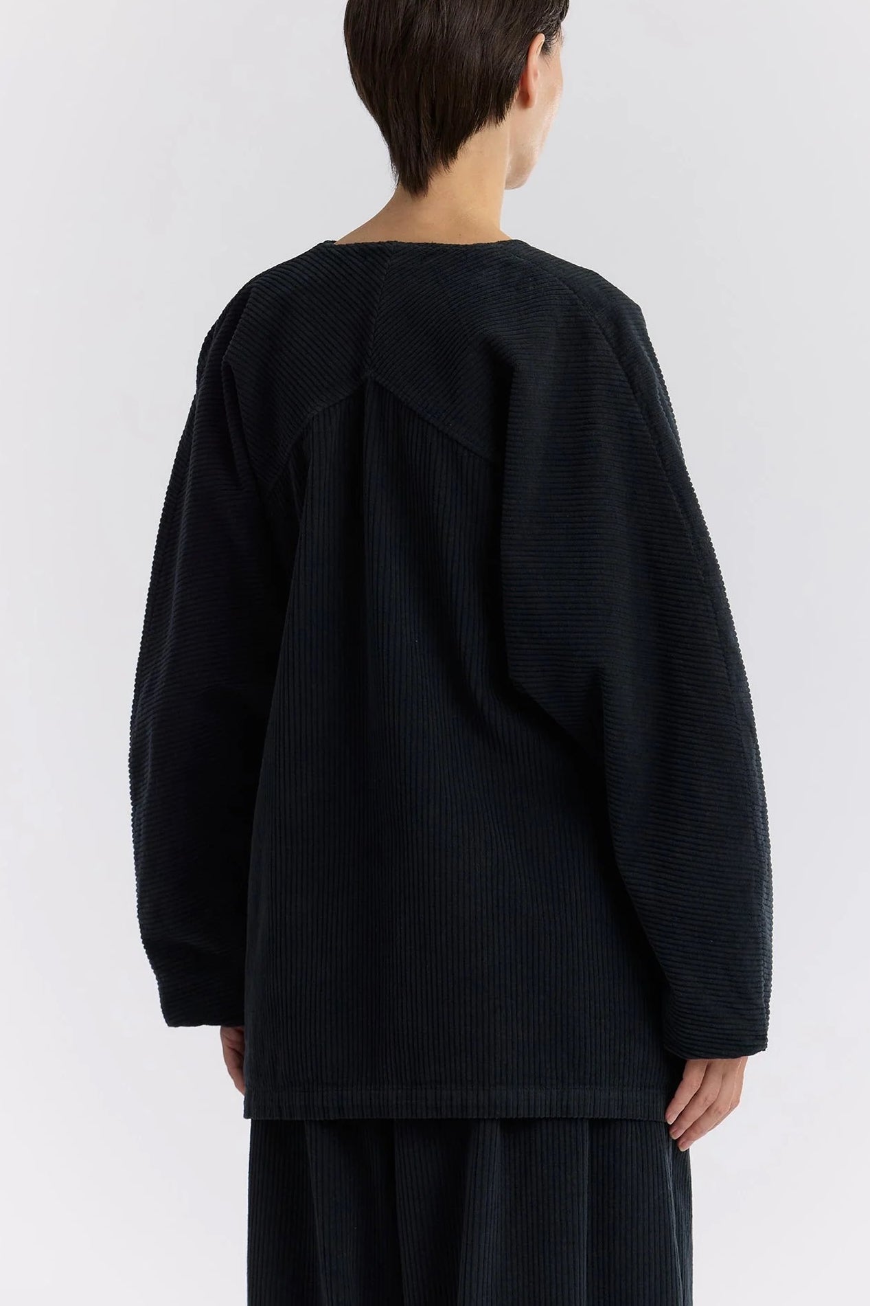 Black Crane Geometric Jacket - Dark Grey | Garmentory