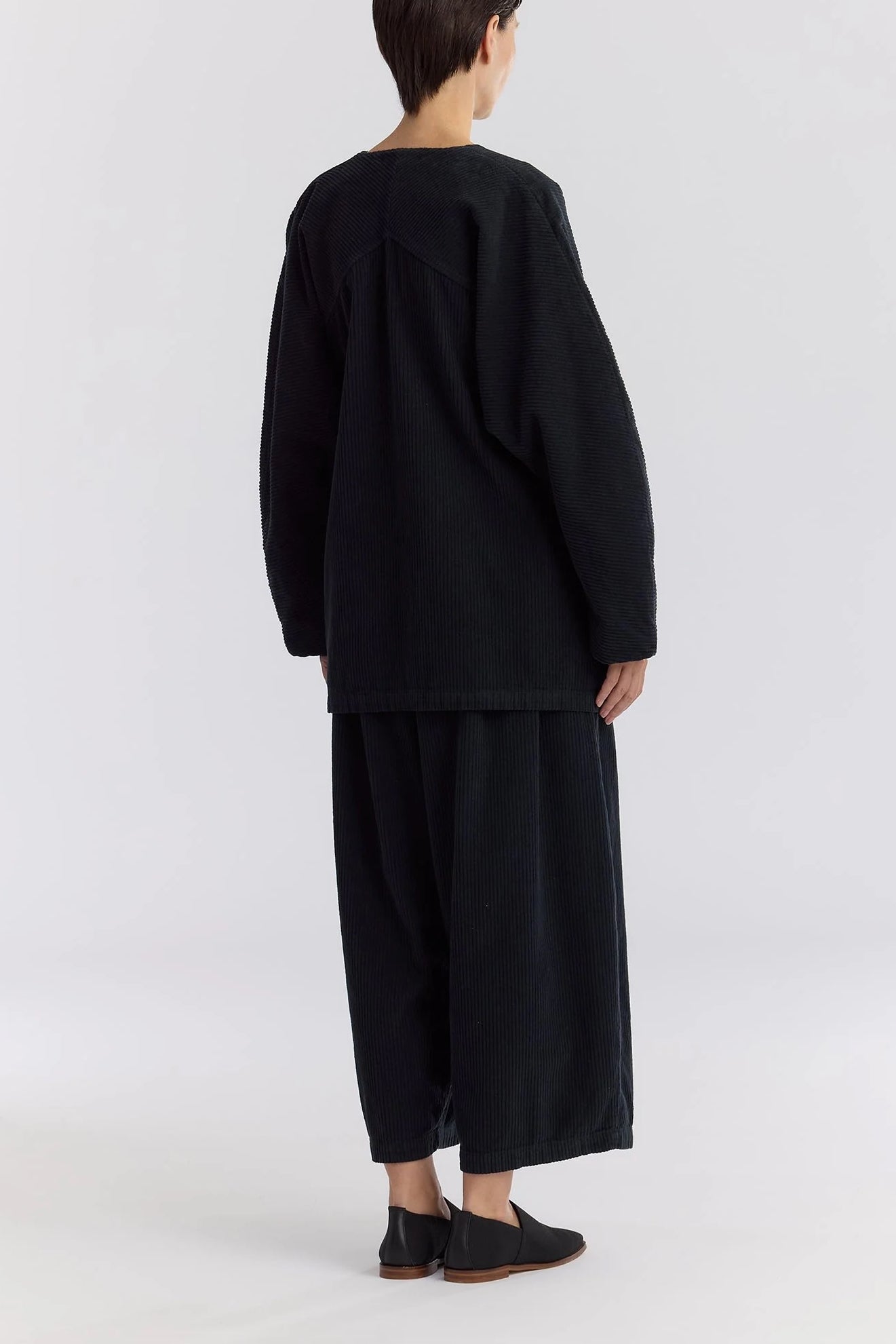 Black Crane Geometric Jacket - Dark Grey | Garmentory