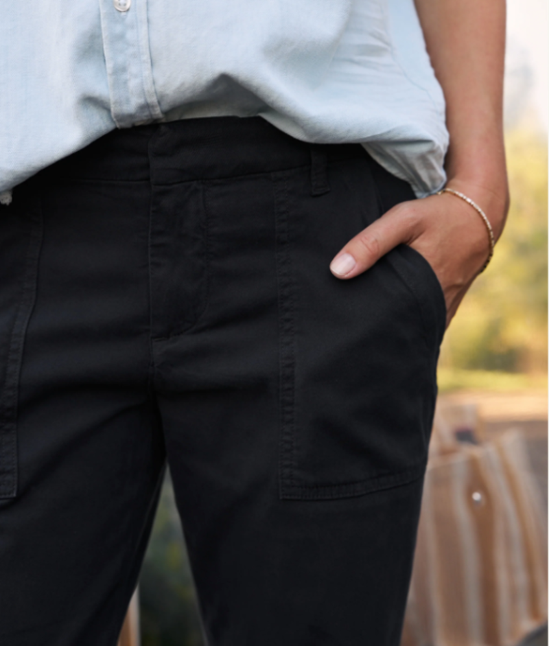 Frank & Eileen Blackrock Utility Pant - Washed Black | Garmentory