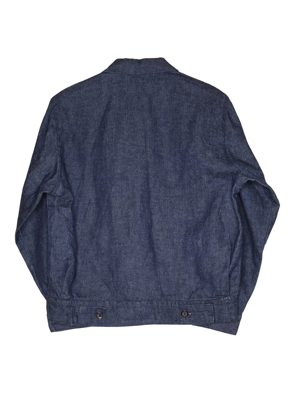 SEEKER Hemp Denim Studio Coat - Indigo | Garmentory