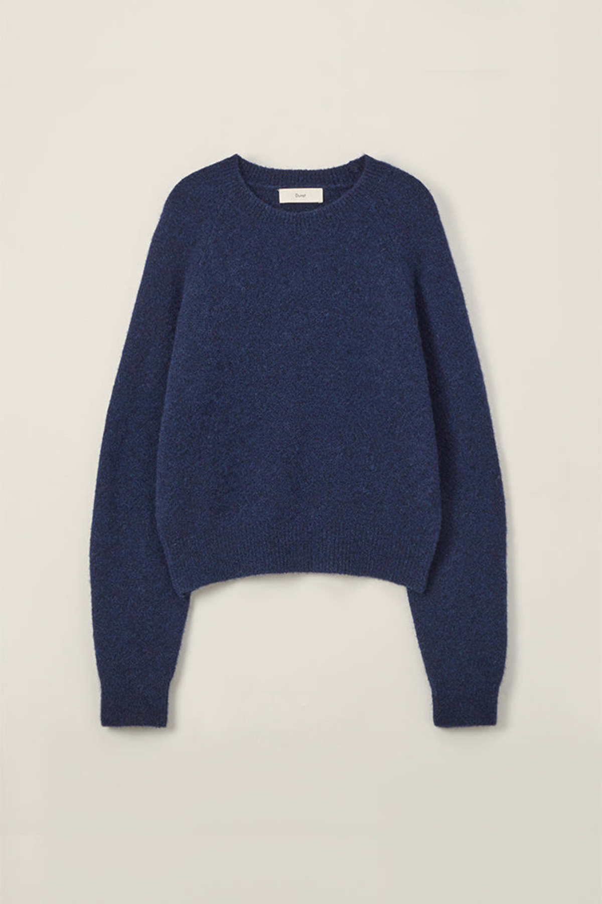 Dunst Wool Sweater - Marled Navy Blue | Garmentory