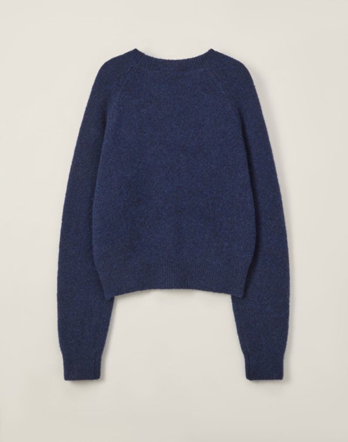 Dunst Wool Sweater - Marled Navy Blue | Garmentory