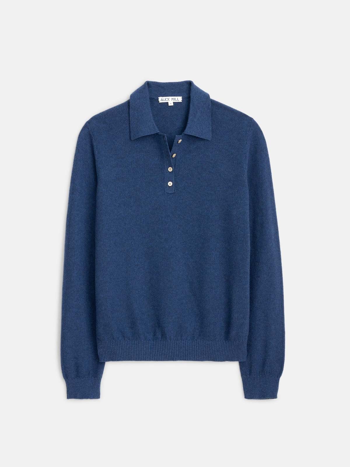 Alex Mill Jac Polo Sweater - Faded Navy | Garmentory