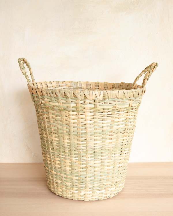 Minna Goods Large Tule Basket with Handles | Garmentory