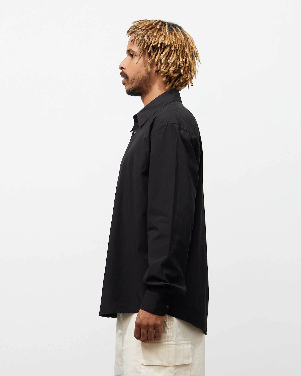 Our Legacy Beyond Shirt - Black Poplin | Garmentory