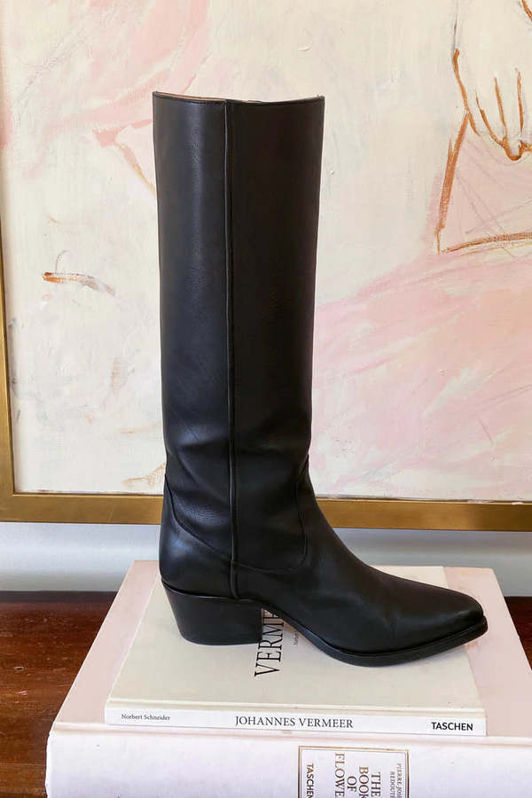 Emerson Fry Tall Leather Boot - Black | Garmentory