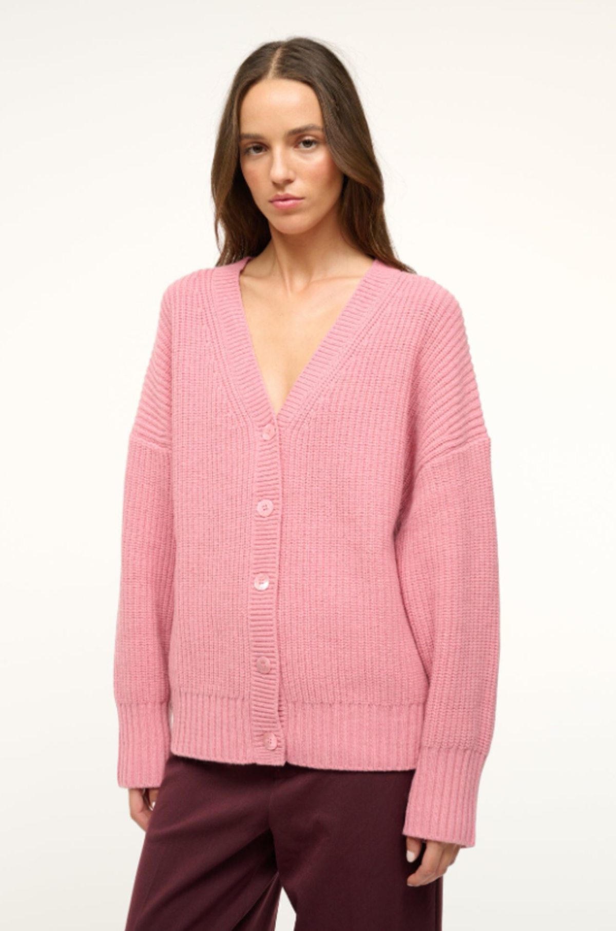 Staud Matilda Chunky Cardigan Sweater | Garmentory