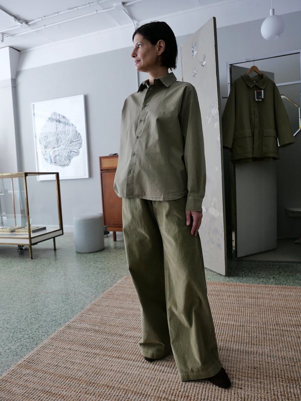 Labo.Art CAMICA EOLIA SHIRT - BONSAI | Garmentory