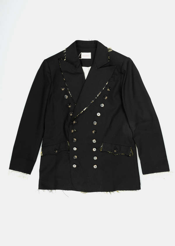 Hanchi Studios Deconstructed Jacket - Black | Garmentory