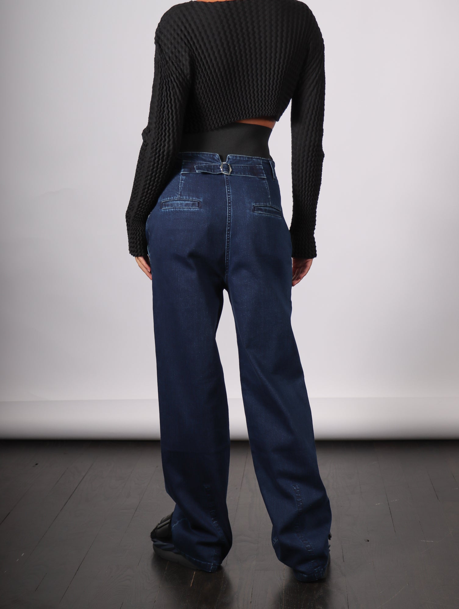 Tibi Barry Jean - Classic Indigo Denim | Garmentory