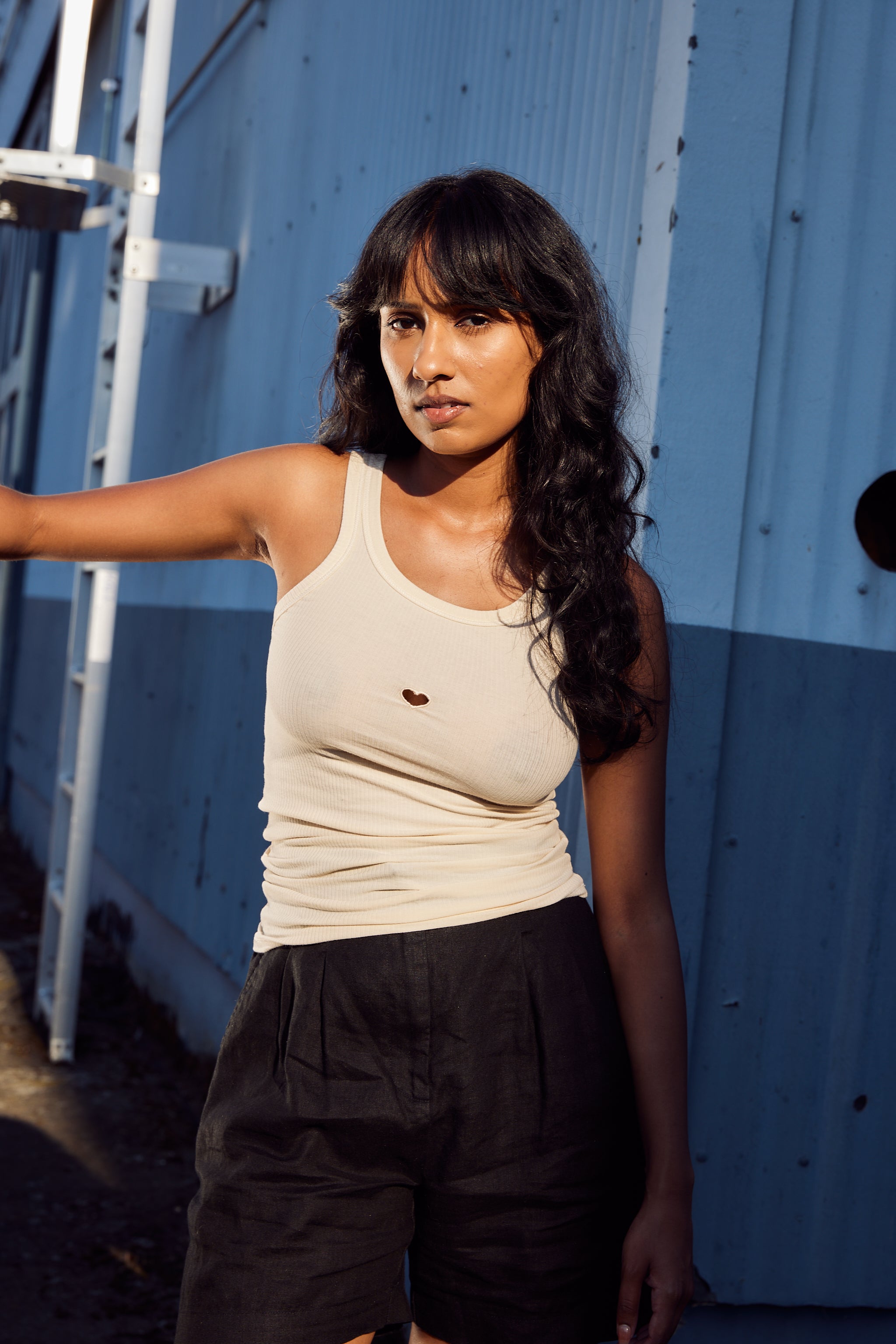 Baserange Heart Tank - Undyed | Garmentory