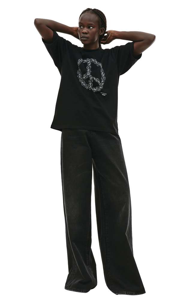 Undercover Peace Sign T shirt - Black | Garmentory