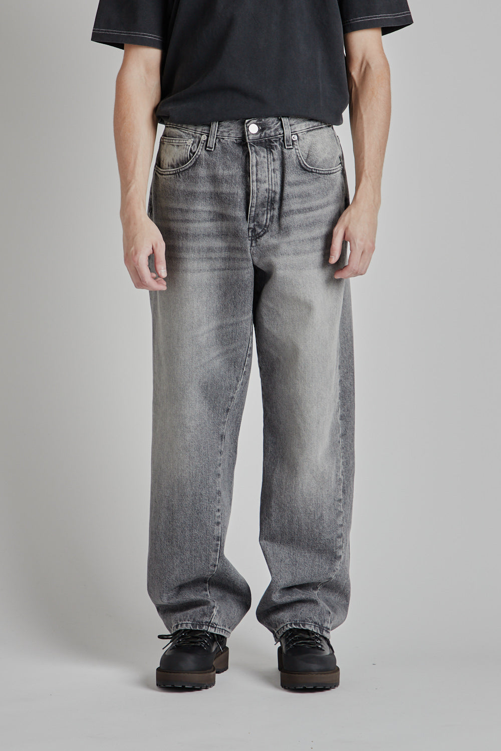 Sunflower Wide Twist Denim - Blackstone | Garmentory