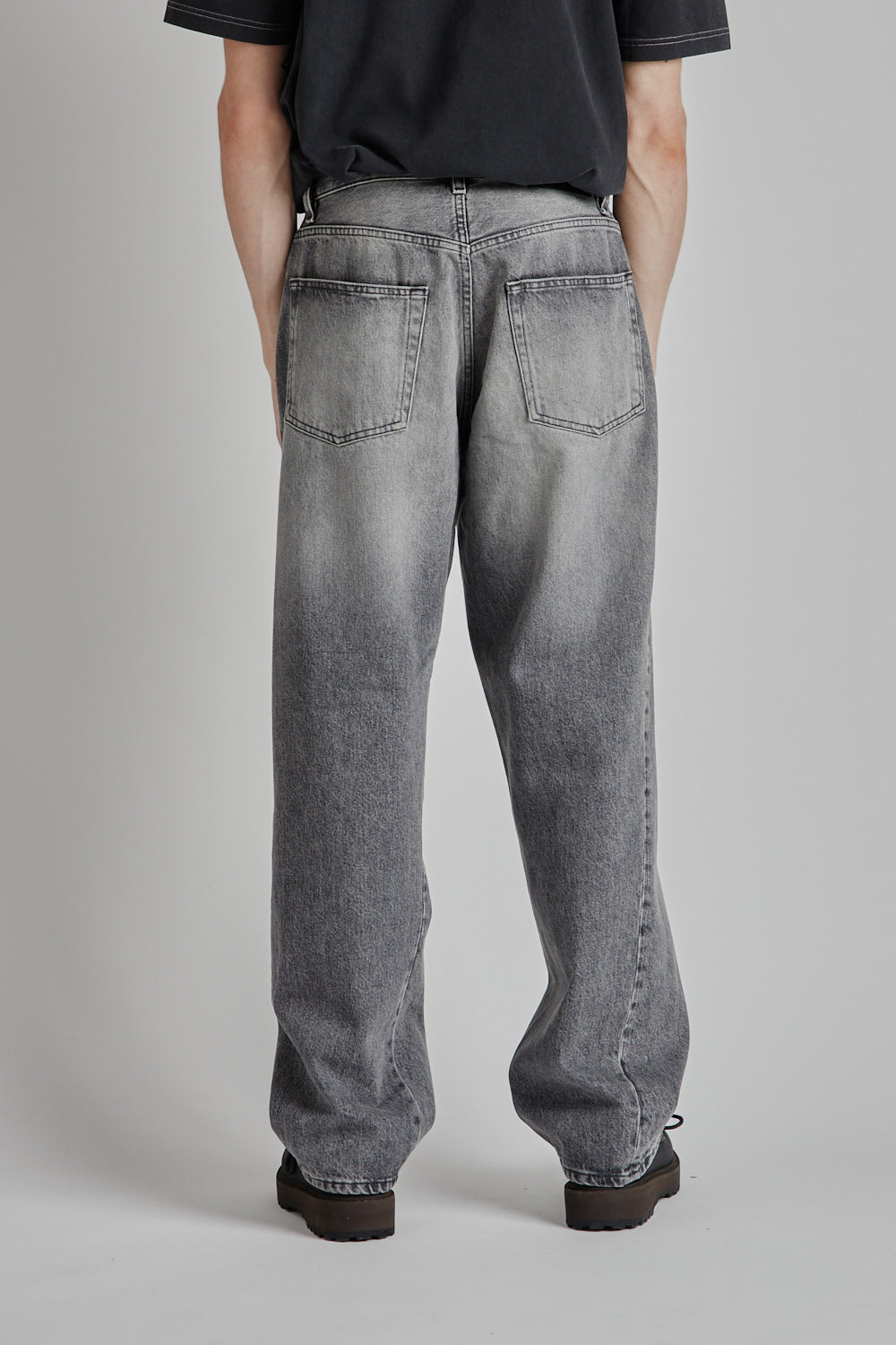 Sunflower Wide Twist Denim - Blackstone | Garmentory