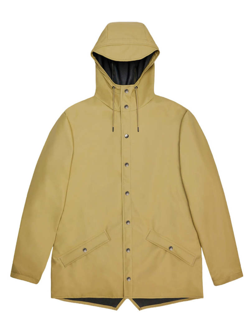 Rains Short Jacket - Khaki | Garmentory