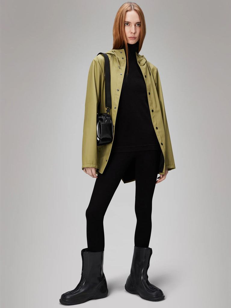 Rains Short Jacket - Khaki | Garmentory