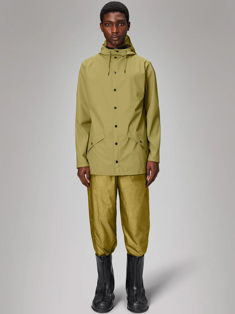 Rains Short Jacket - Khaki | Garmentory