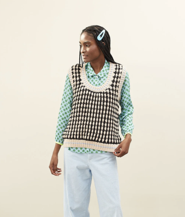 Dr.Bloom GUIÑO VEST - BLACK | Garmentory